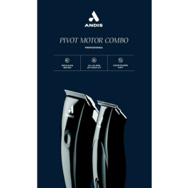 Andis Black Pivot Motor Combo #24810