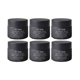 Muk Mr Muk Extreme Hold Semi Matte Mud 3.5 oz - 6 Pack