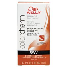 Wella Color Charm Permanent Liquid Haircolor 5WV Cinnamon 1.4 oz