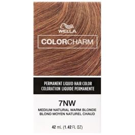 Wella Color Charm Permanent Liquid Haircolor 7NW Medium Natural Warm ...