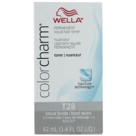 Wella Color Charm Permanent Liquid Hair Toner T28 Natural Blonde 1.4 oz